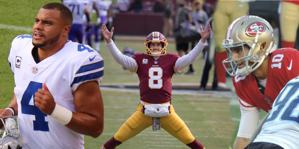 Start or Sit Jimmy Garoppolo , Kirk Cousins, or Dak Prescott in Week 10 ...